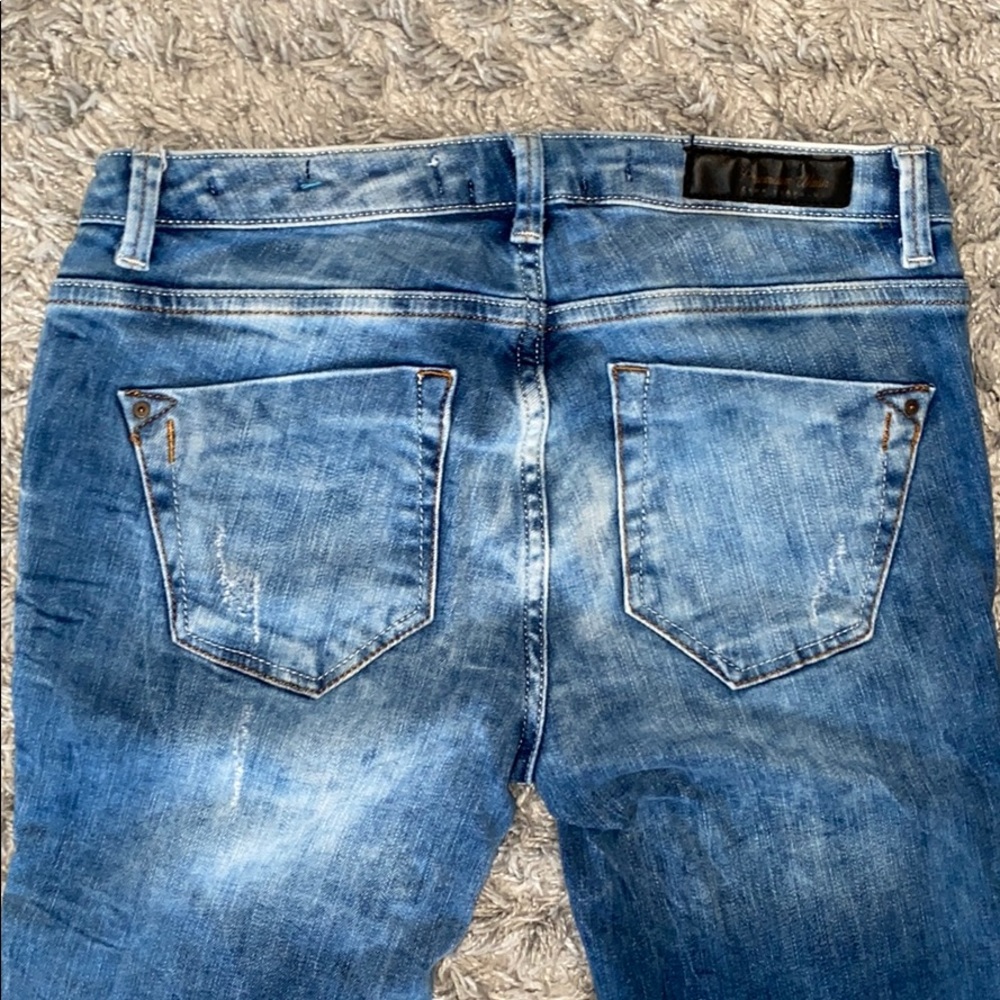 Zara Trf Premium Wash Collection Jeans - Gem